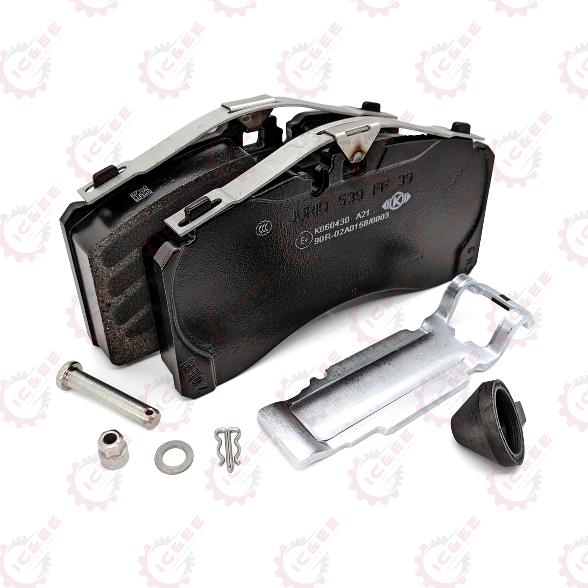 BRAKE LINING KIT (4PADS) – IC&EE